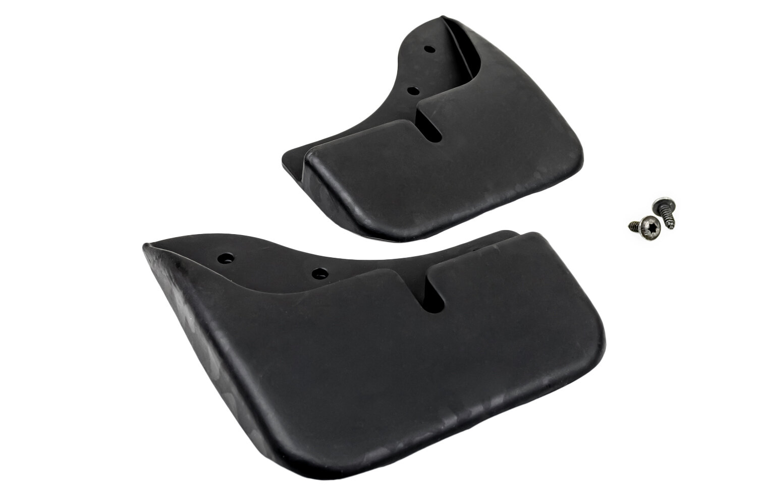 Комплект передних резиновых брызговиков Rezkon для Лада Калина