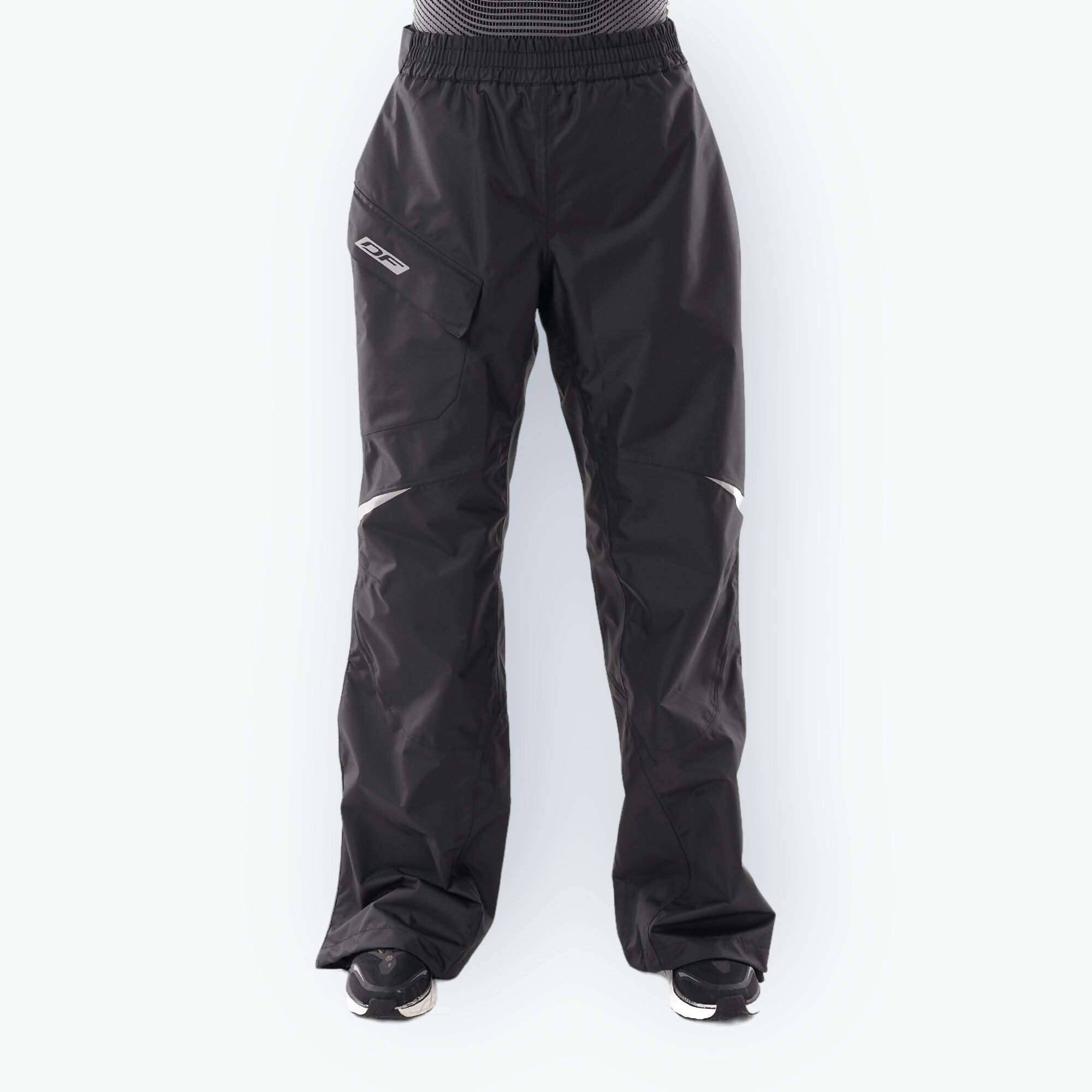 Штаны-дождевик Dragonfly EVO Woman Black 2024- Черный - Размер XS