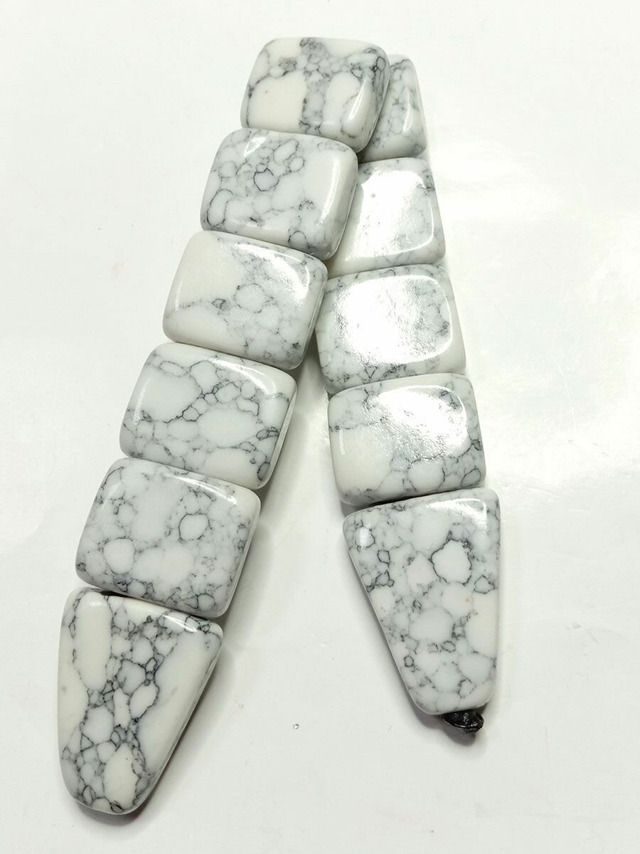 Перекидные четки из кахолонга 22х2,1х0,7 см. в подарочной коробочке