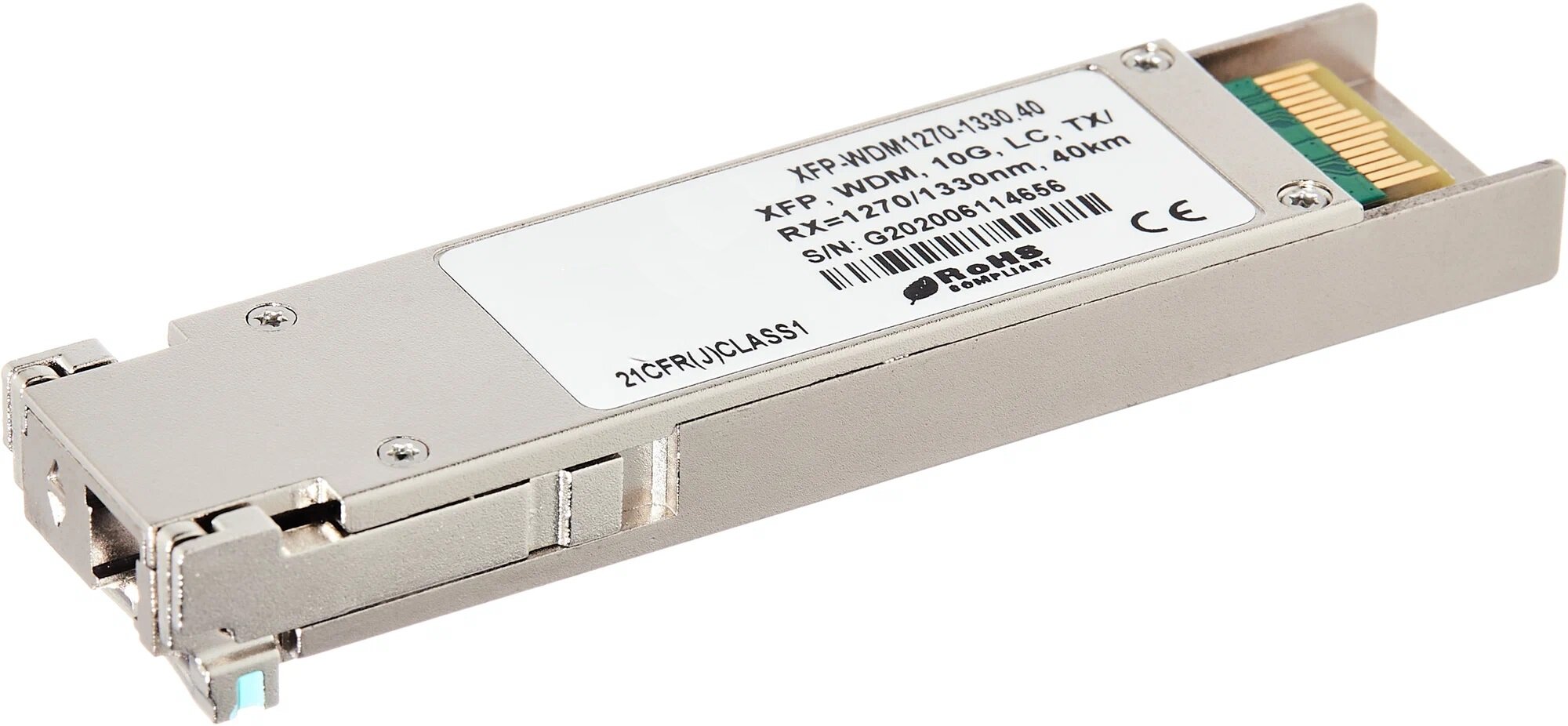 Трансивер Opticin XFP-WDM-1270-1330.40 10G 40km LC