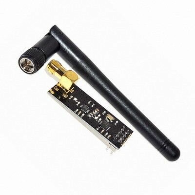 Беспроводный трансивер NRF24L01+PA+LNA с антенной