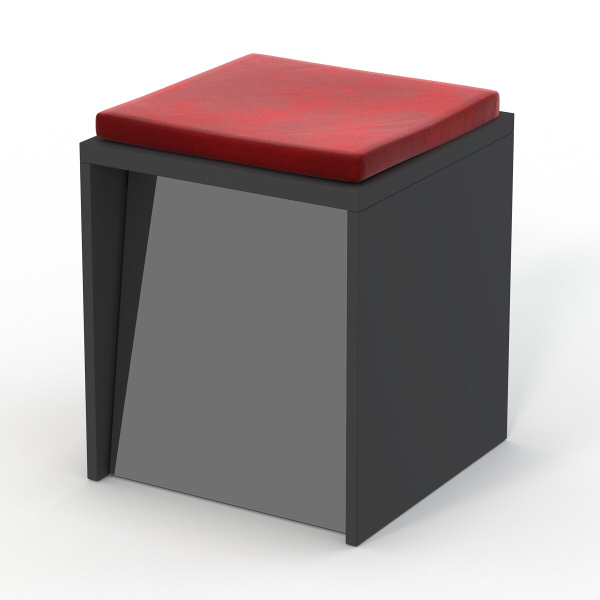 Доп. мебель (Тумбочка) №1, Черный. Производитель товара - компания Westcom.