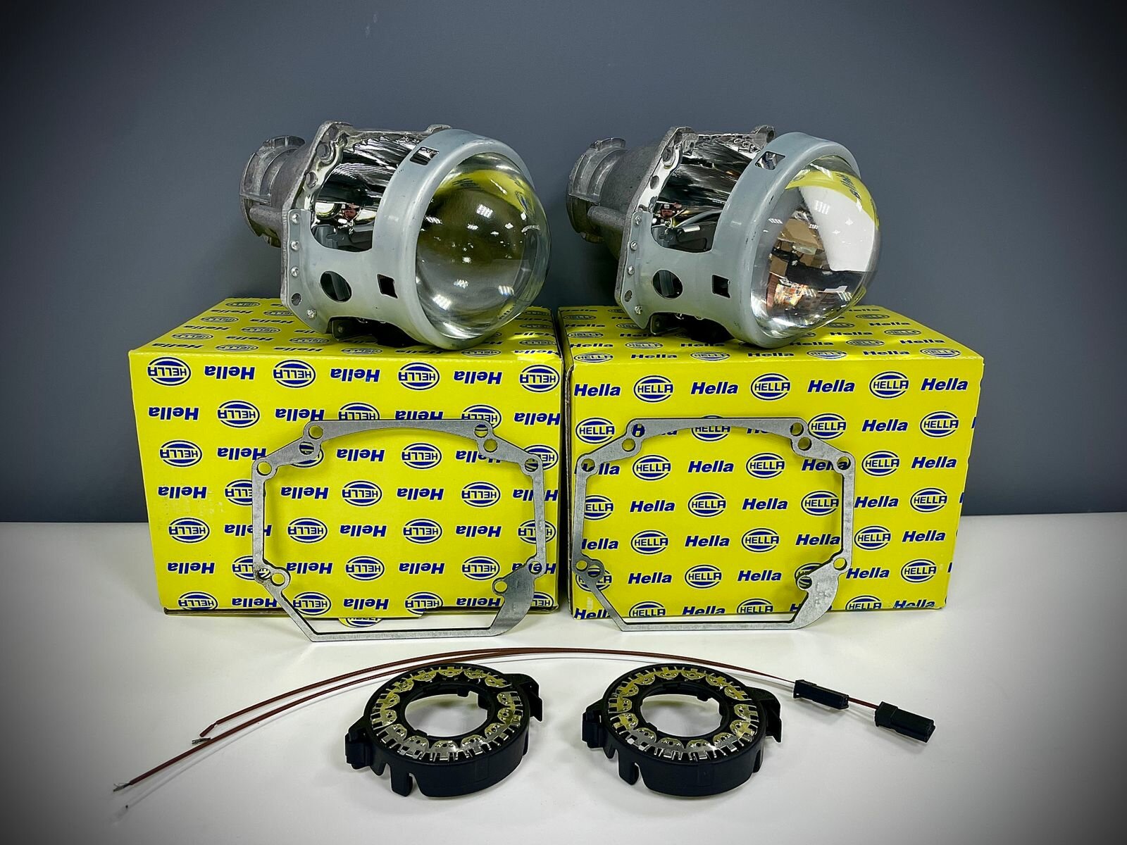 Ксеноновые линзы для Honda Civic 7 2003-2006 / Линзы Цивик