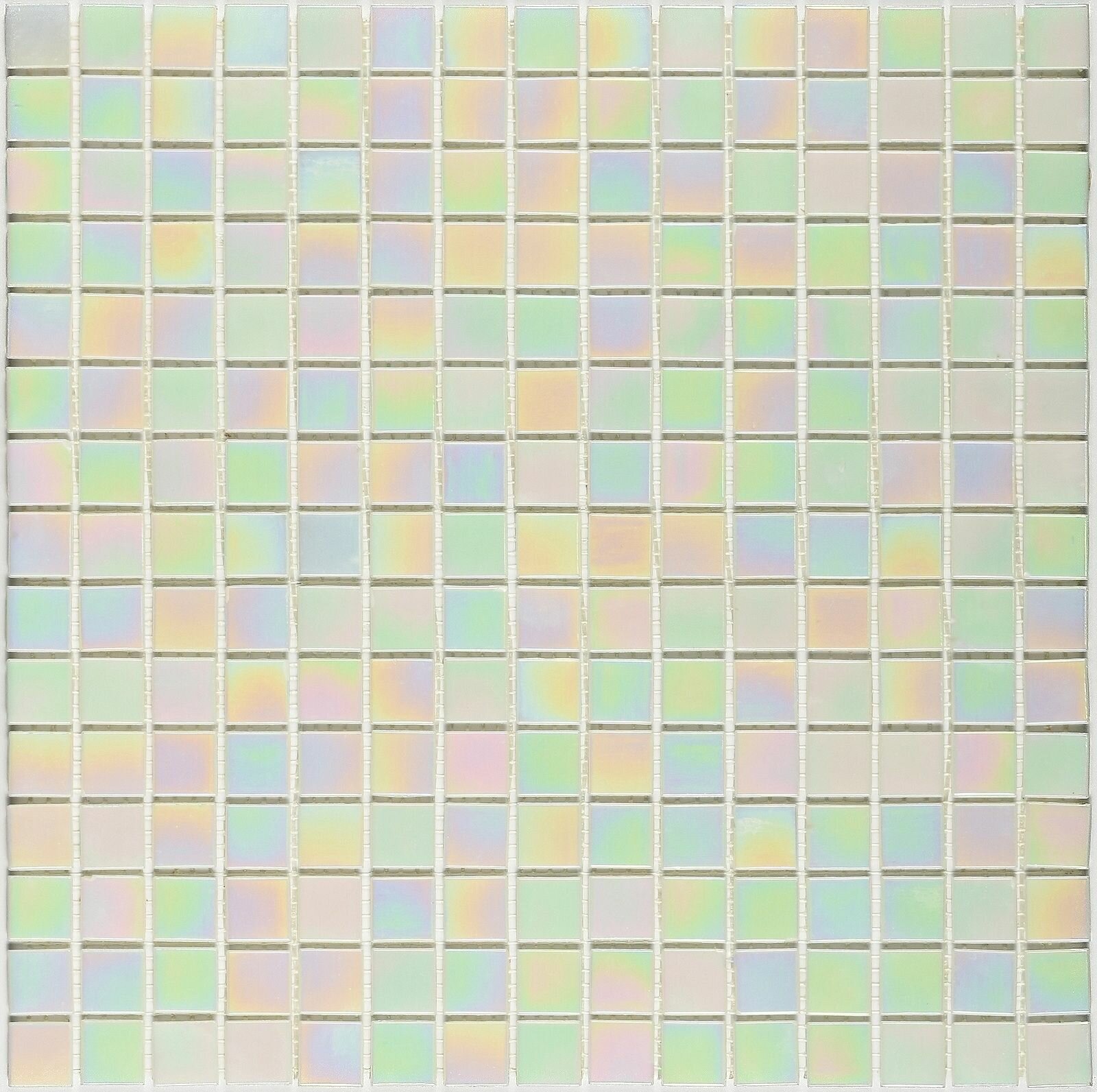 Плитка декоративная, мозаика стеклянная Arktika, 5 штук