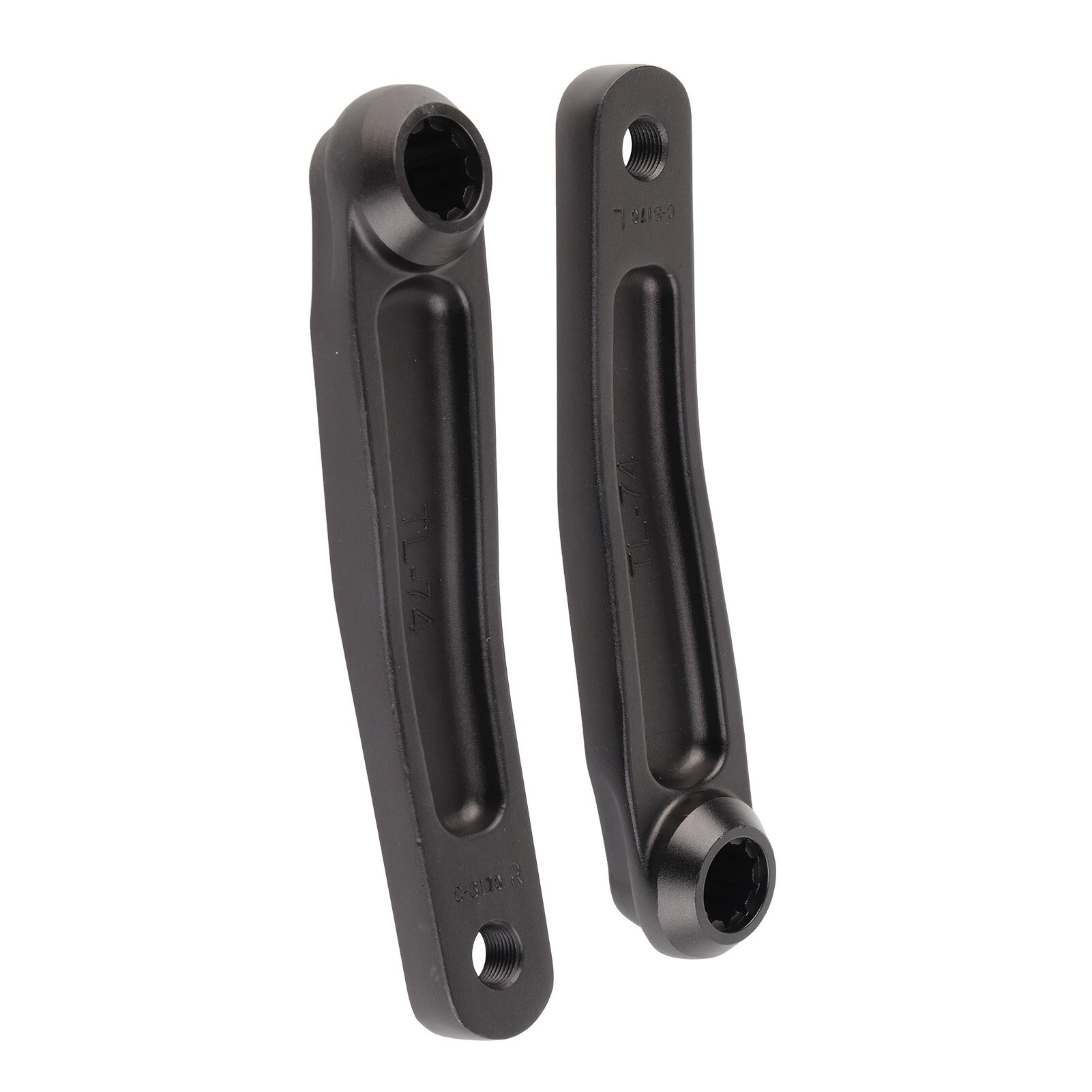 Комплект из 2 шатунов 170 мм из алюминиевого сплава ISIS для электрического велосипеда, средние шатуны для двигателя, основные детали