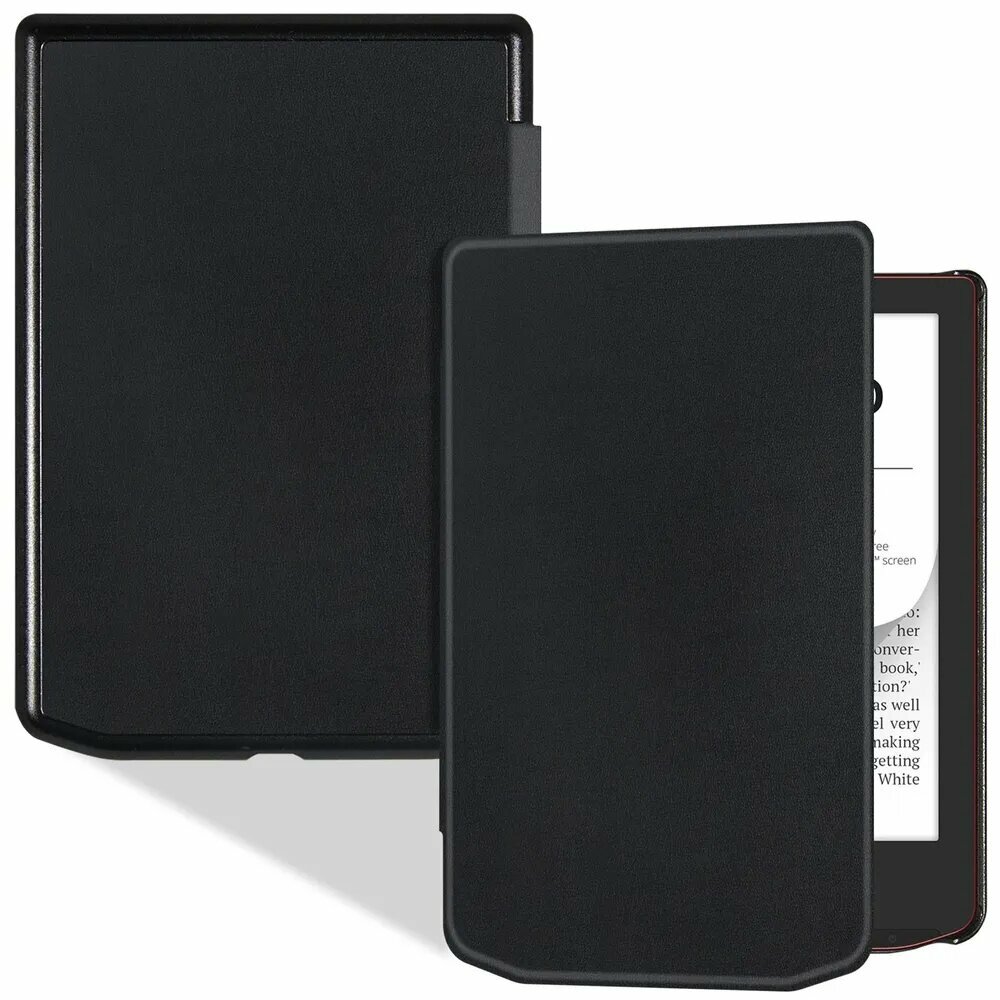 BOZHUORUI Чехол для 6-дюймового Pocketbook Verse Pro/Verse Pro Color e-Reader, тонкий легкий чехол из искусственной кожи с автоматическим сном/пробуждением