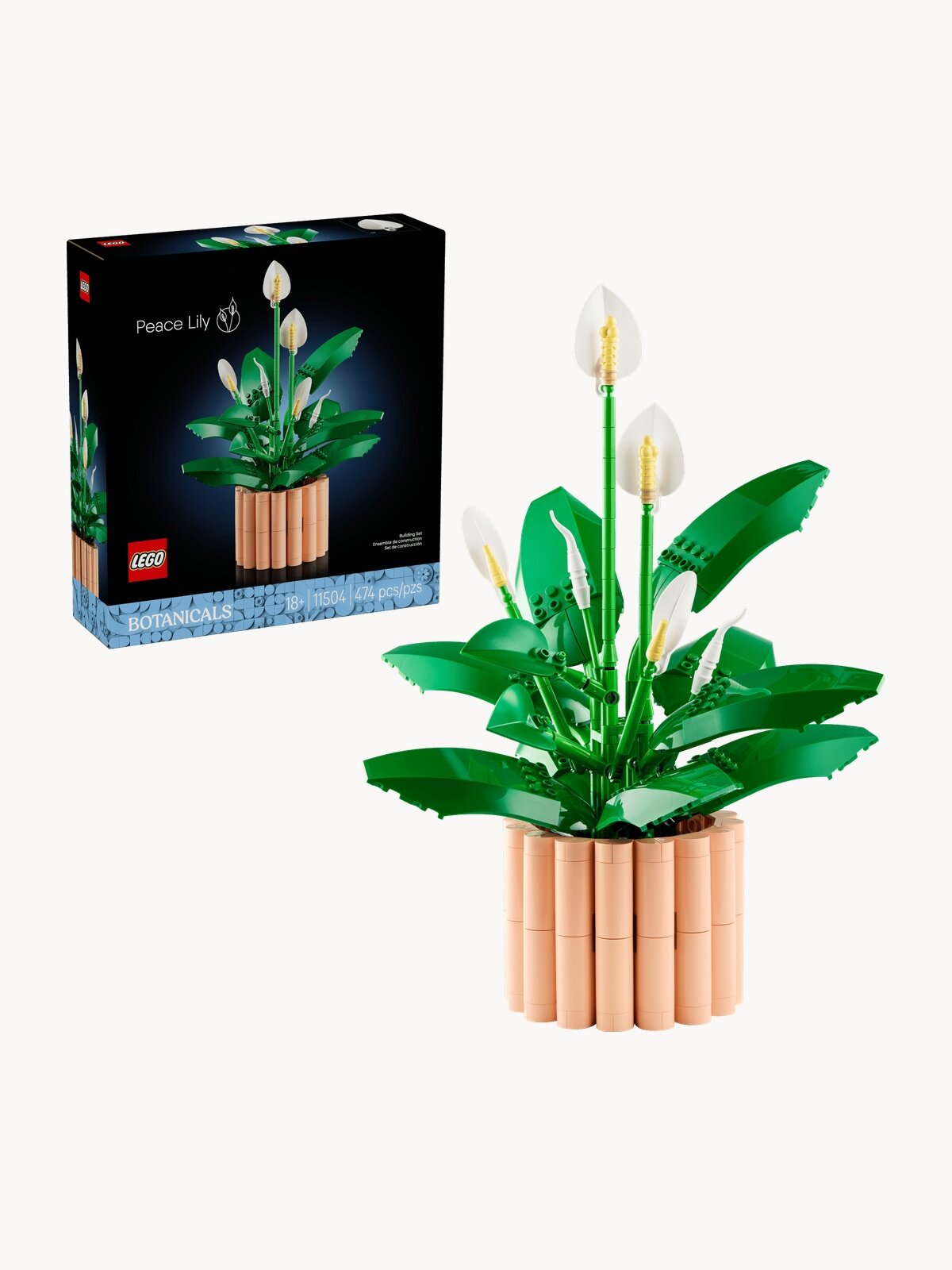 Конструктор LEGO The Botanical Collection 11504 Спатифиллум, 474 детали