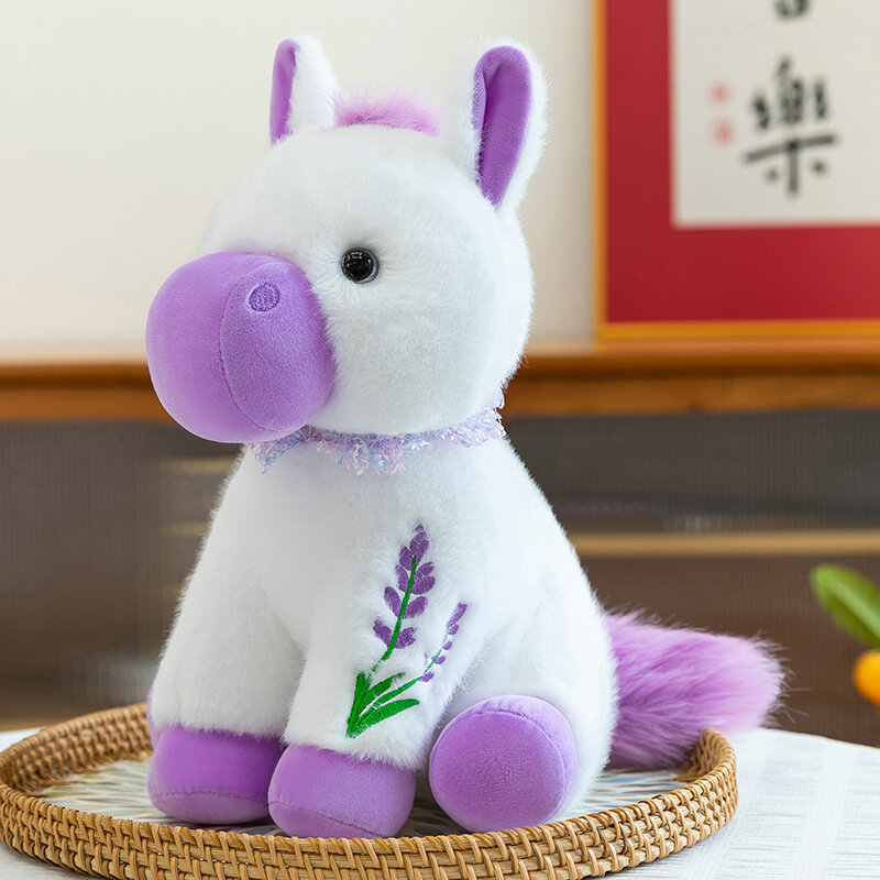 Плюшевая игрушка "сидящий пони", 25 см