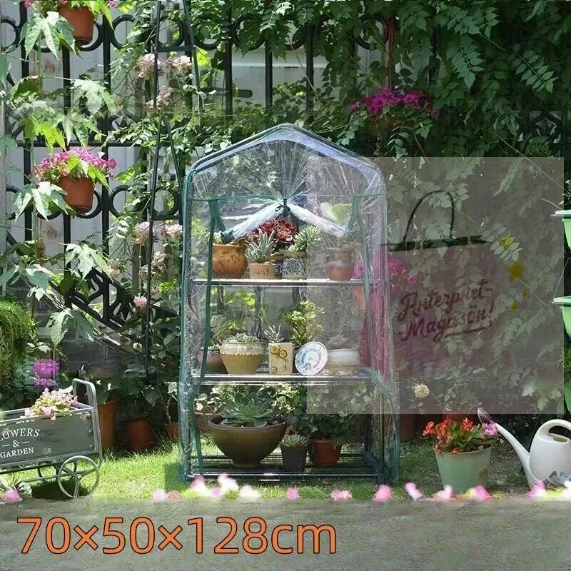 IKEA Парник, теплица домиком 23657fda9554bc68b3ae750ad8ff9bb4-1d7e420d0ae2 0.7х0.5х1.28м, ПВХ (поливинилхлорид)