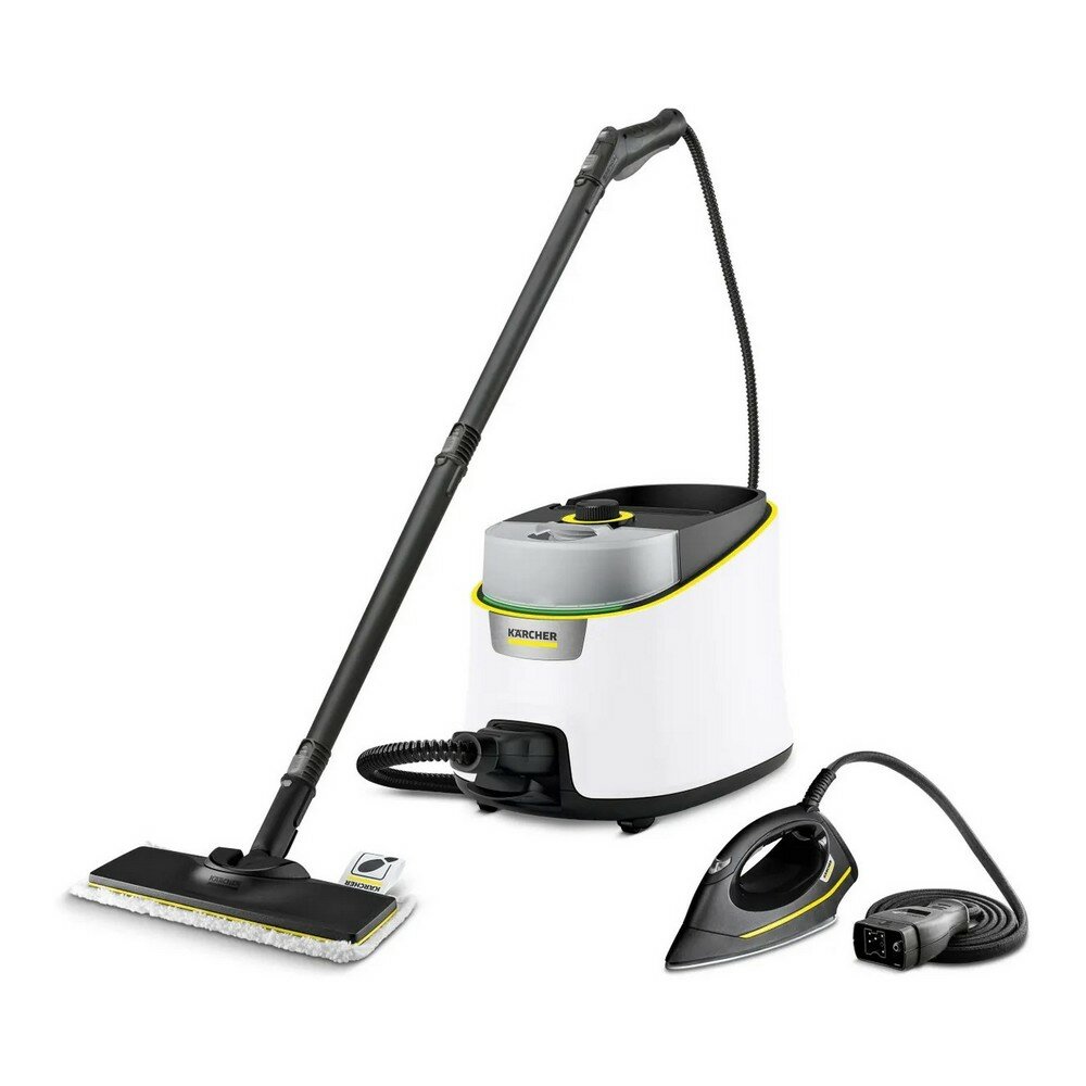 Пароочиститель напольный Karcher SC 4 Deluxe Iron EasyFix White
