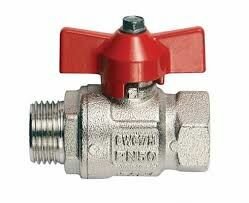 Кран шаровой муфта/резьба полнопроходной (бабочка) Itap 3/4"