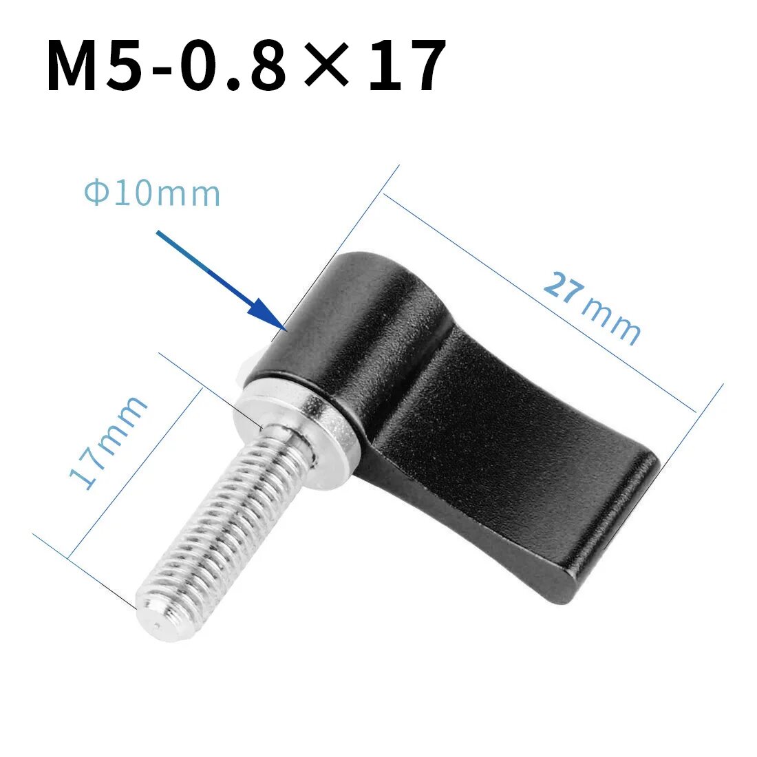 L-образный гаечный ключ M5x17 Black