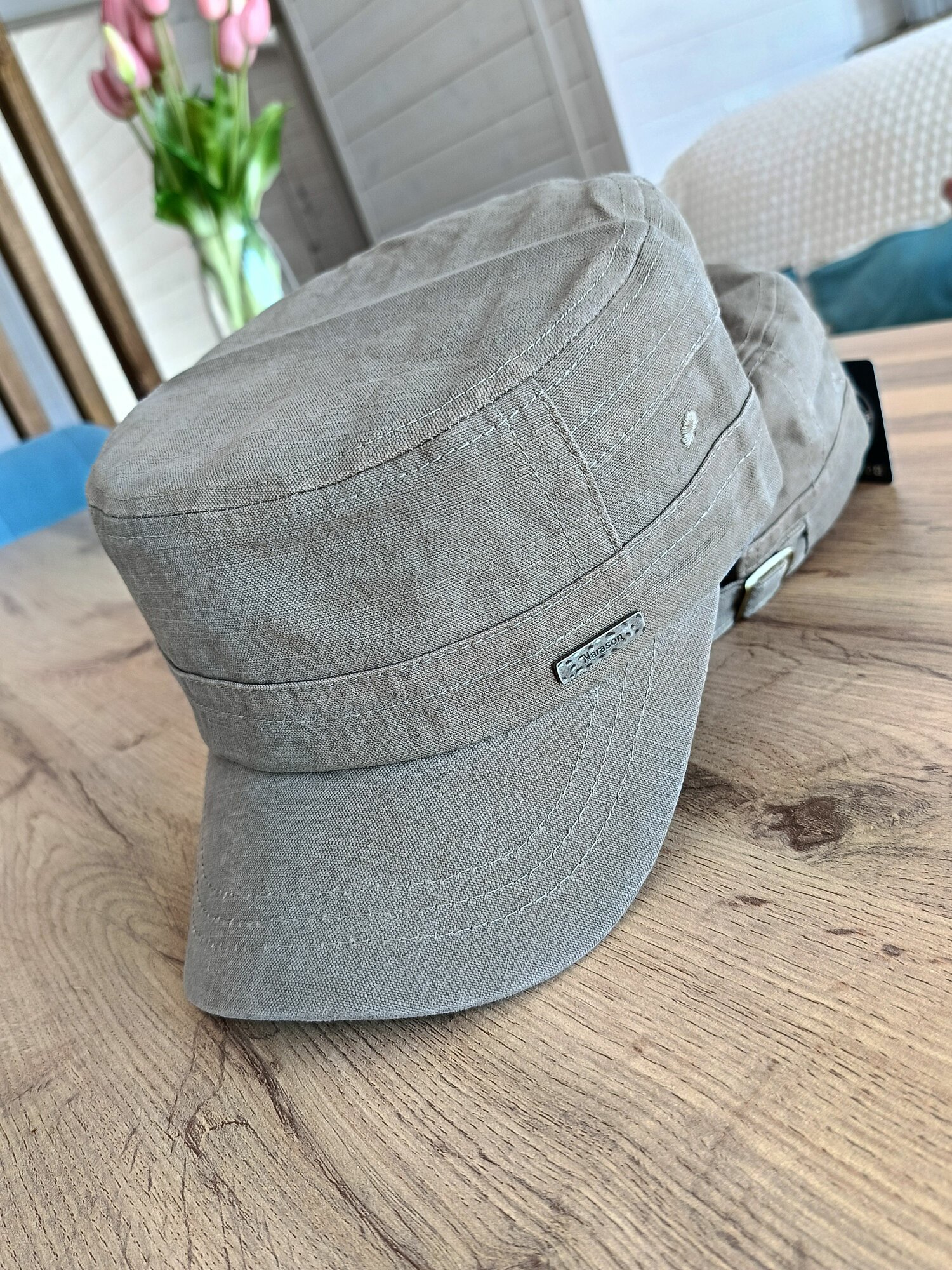 Кепка Немка лайт, цвет серо-зелёный