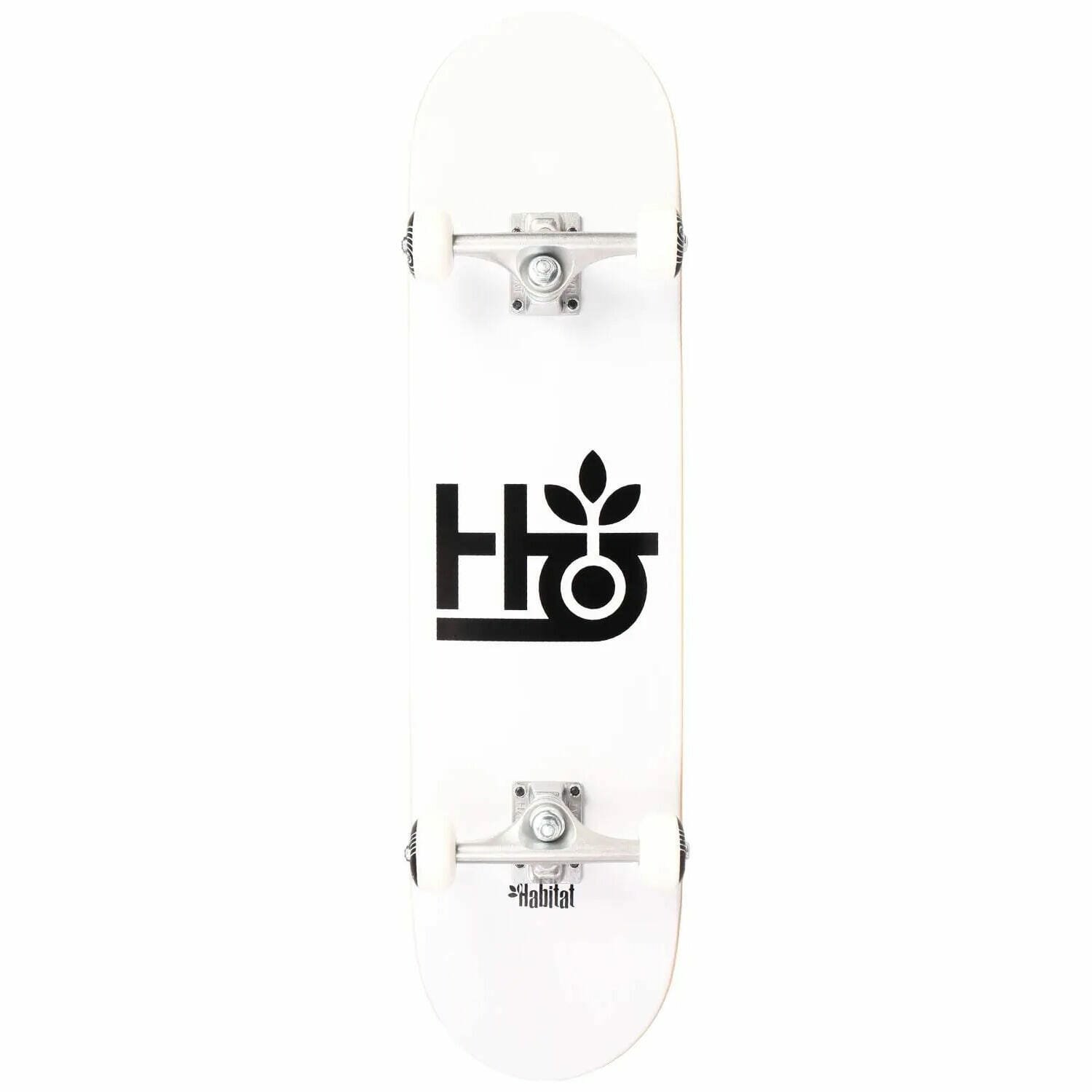 DECATHLON скейтборд Habitat Skateboards Pod, белый, 8", 74.1 см, 20.3 см