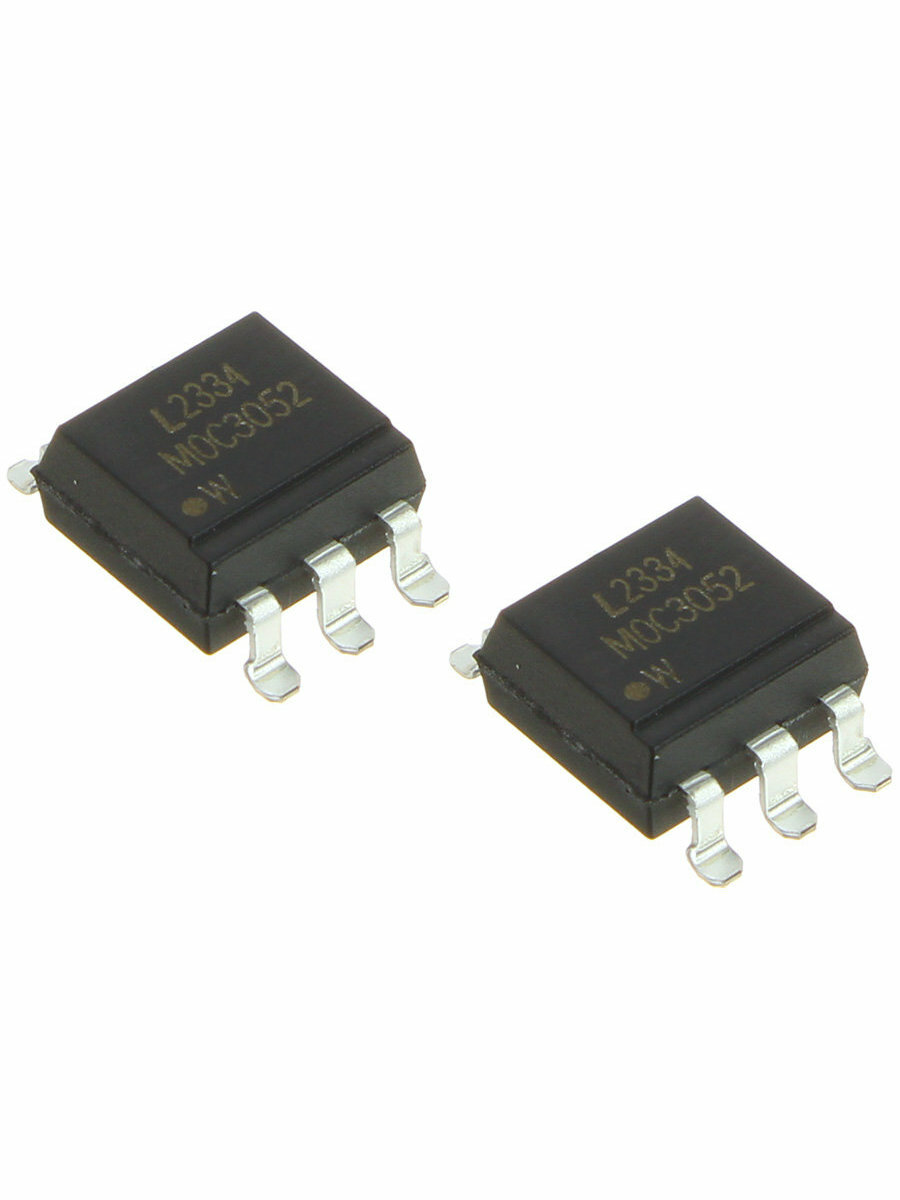 Оптопара MOC3052S SMDIP6 LiteON (упаковка 4шт)