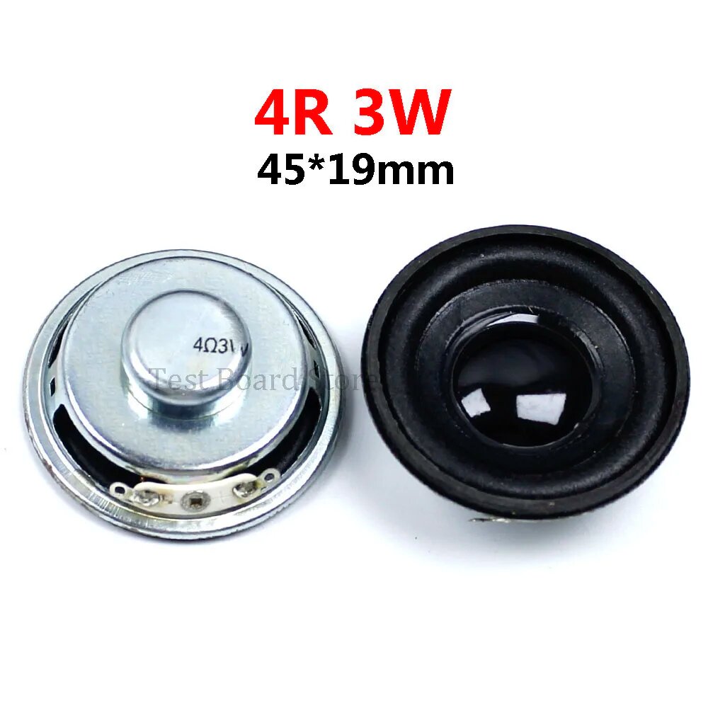 Мини-динамик 4R3W 45mm, 3Вт, 4 Ом