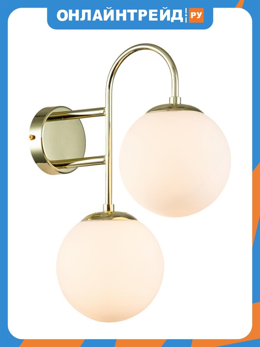 Бра Indigo Interior Lighting Indigo VOGA 13017/2W Goldl V000328