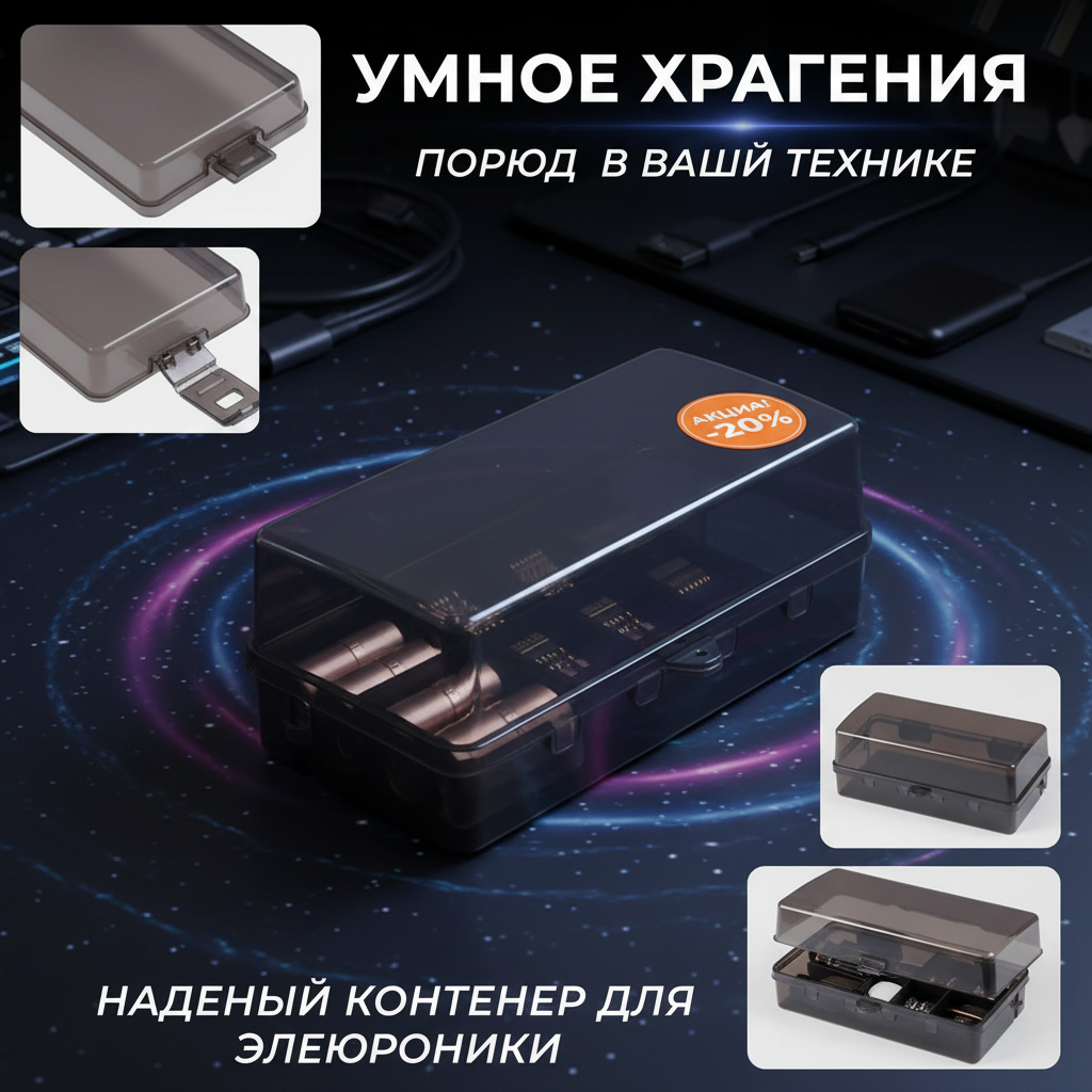 Коробка уличная герметичная для вилок и розеток со степенью защиты IP65 кабель PG9