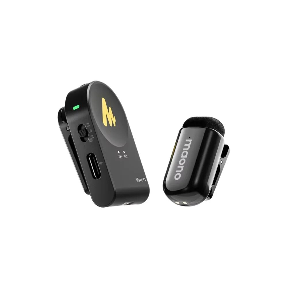 MAONO Wave T1 Mini Pro Беспроводной Лаvalier Микрофон A1 Camera RX