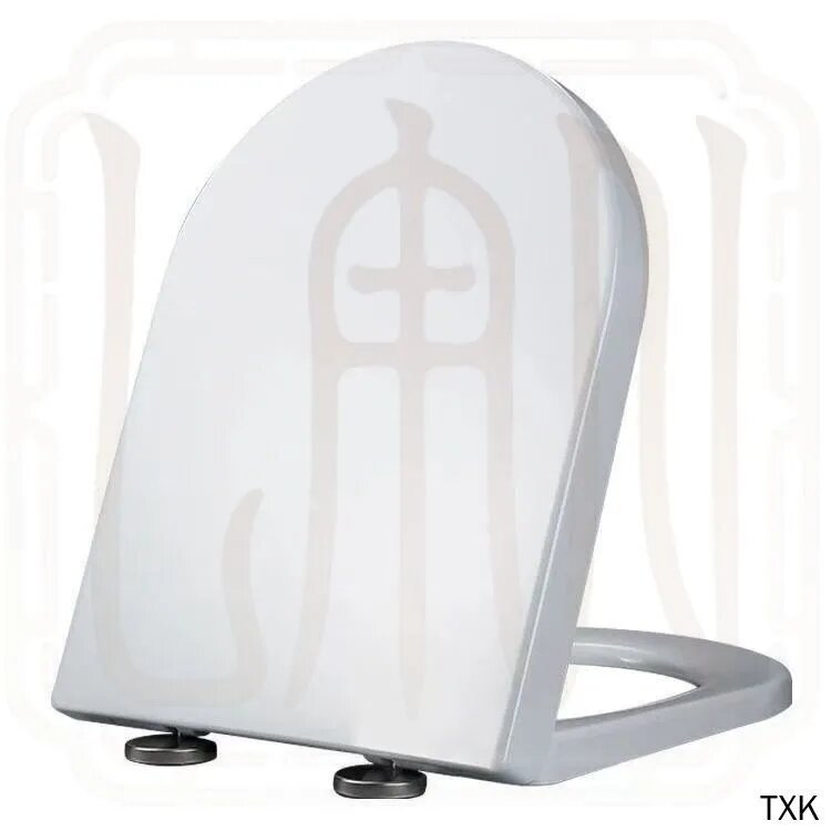Сиденье для унитаза Sanita Luxe AMALFI Soft Close (микролифт) Art, Best, Fest, Art Flora, Attika, BLANC