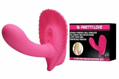Вибромассажер PRETTY LOVE, в трусики 10 функций