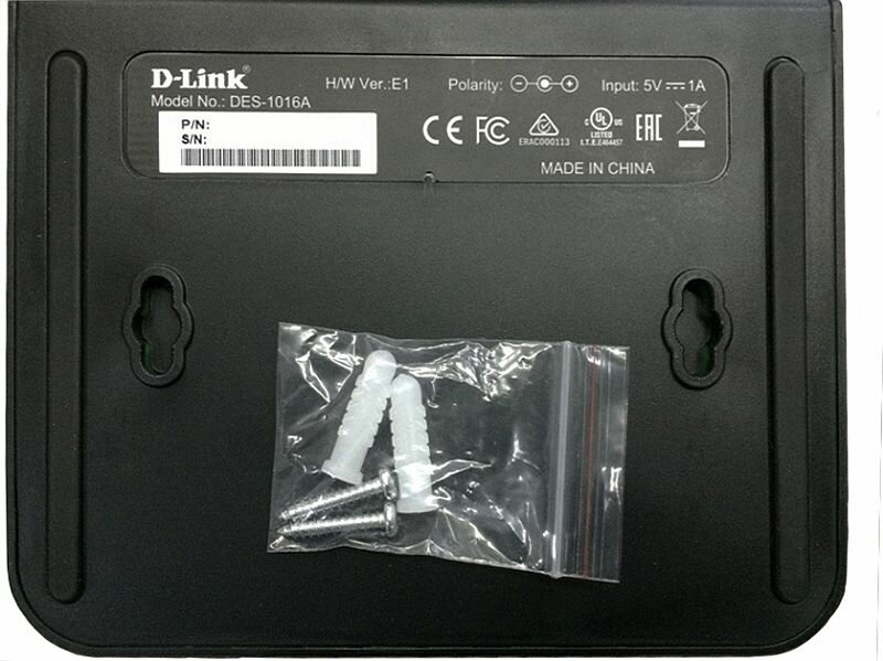 Коммутатор D-LINK DES-1016A/E2A — фото 1