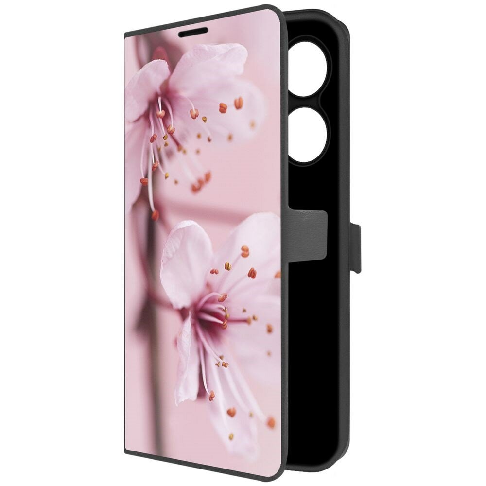 Чехол-книжка Krutoff Eco Book для TECNO Spark 20 Весна (черный)