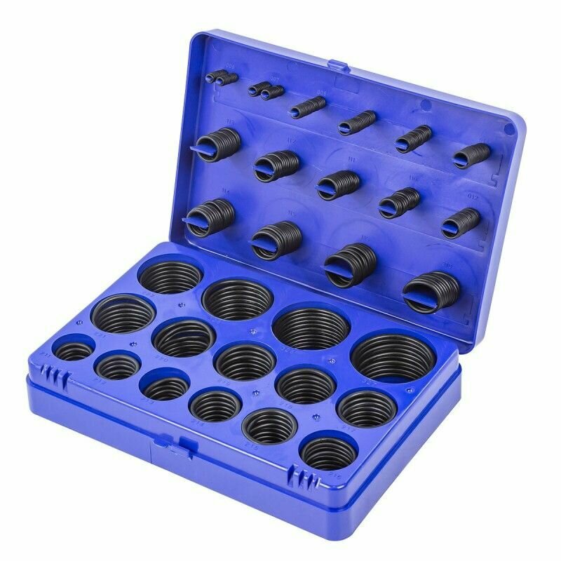 Кольца уплотнительные резиновые маслобензостойкие, 382пр. (метрические)