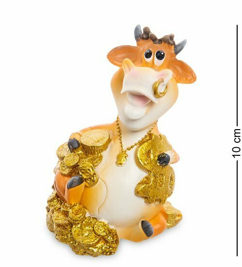 Фигурка Денежный Бык 10 см AF-1012/4 113-906613