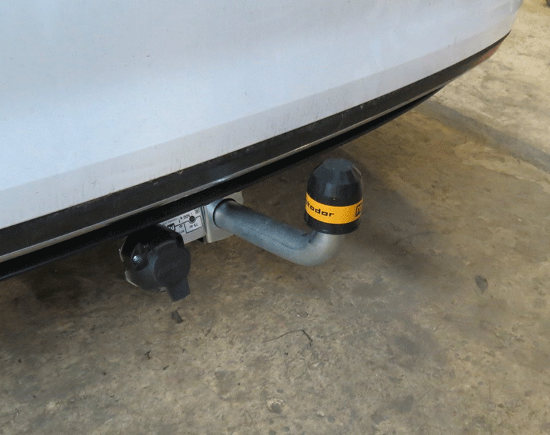 Фаркоп Motodor для Volkswagen Bora c 2018 (оцинк. Шар)(паспорт и сертификат в комплекте)(без электрики) 92713-A