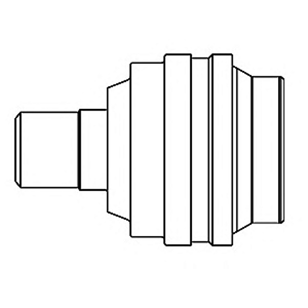 GSP 661020 (661020 / 7H0407332P / 7H0498104F) шрус кпп прав. VW t5 2.0l, 1.9tdi 2003=