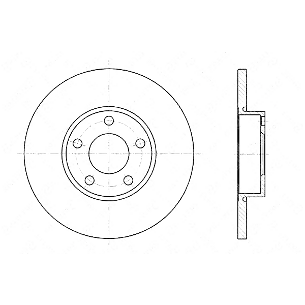 STELLOX 6020-4742-SX (100A4A62025TDI90 / 23-0263 / 230263) диск тормозной передний\ Audi (Ауди) 100 / a4