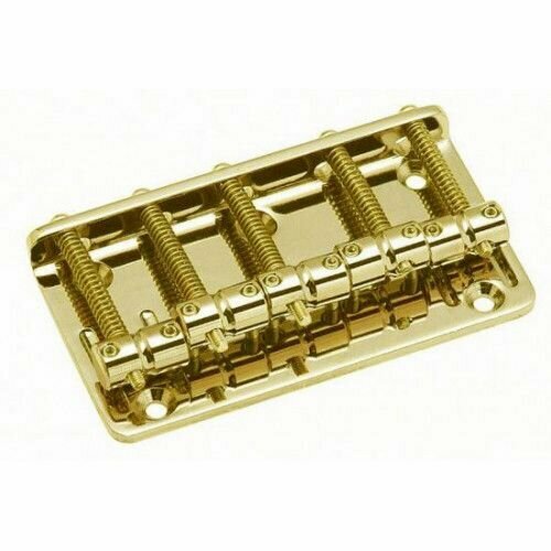 Бридж для бас-гитары Gotoh 205B-5 Золото