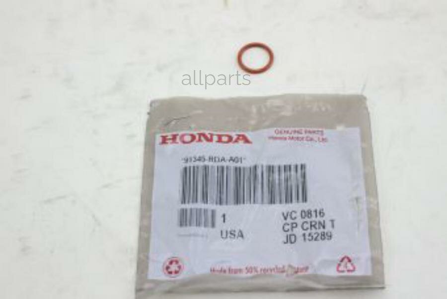 HONDA 91345RDAA01 Уплотнительное кольцо
