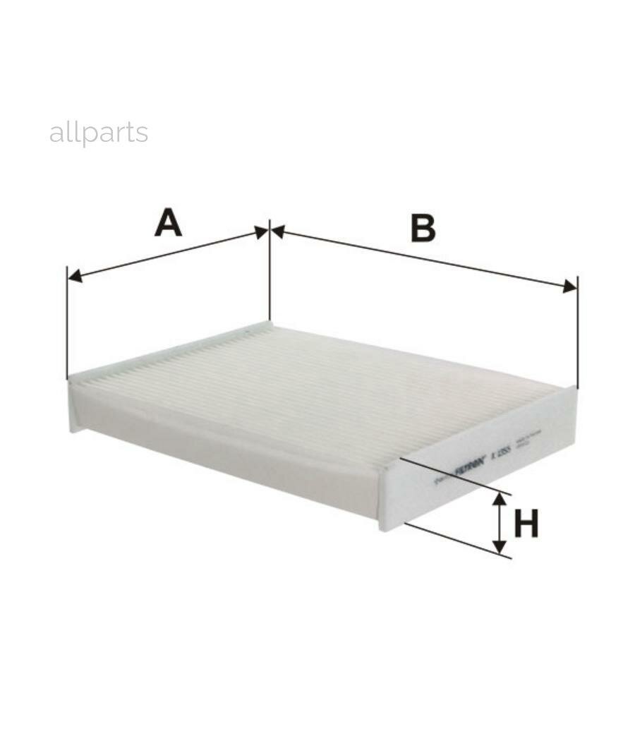 FILTRON K1355 фильтр салонный QASHQAI UK MAKEROGUE JP MAKEROGUE KRA MAKEROGUE US MAKE