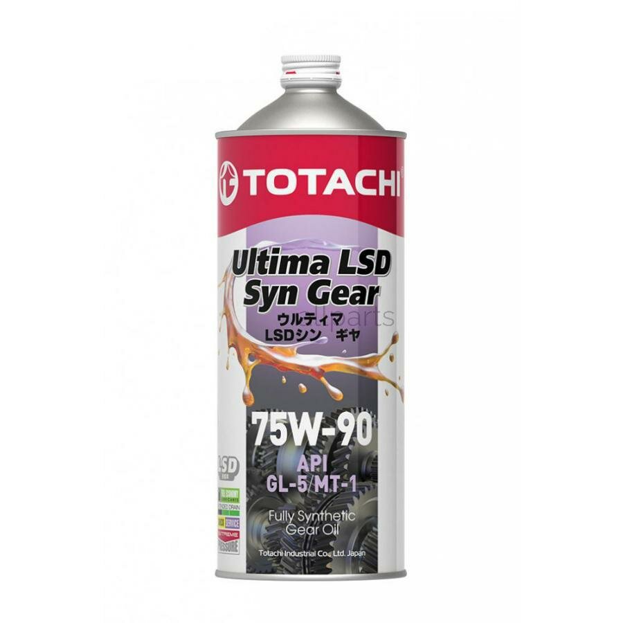 TOTACHI G3301 75W-90 Ultima LSD Syn-Gear GL-5 1л (синт. транс. масло)
