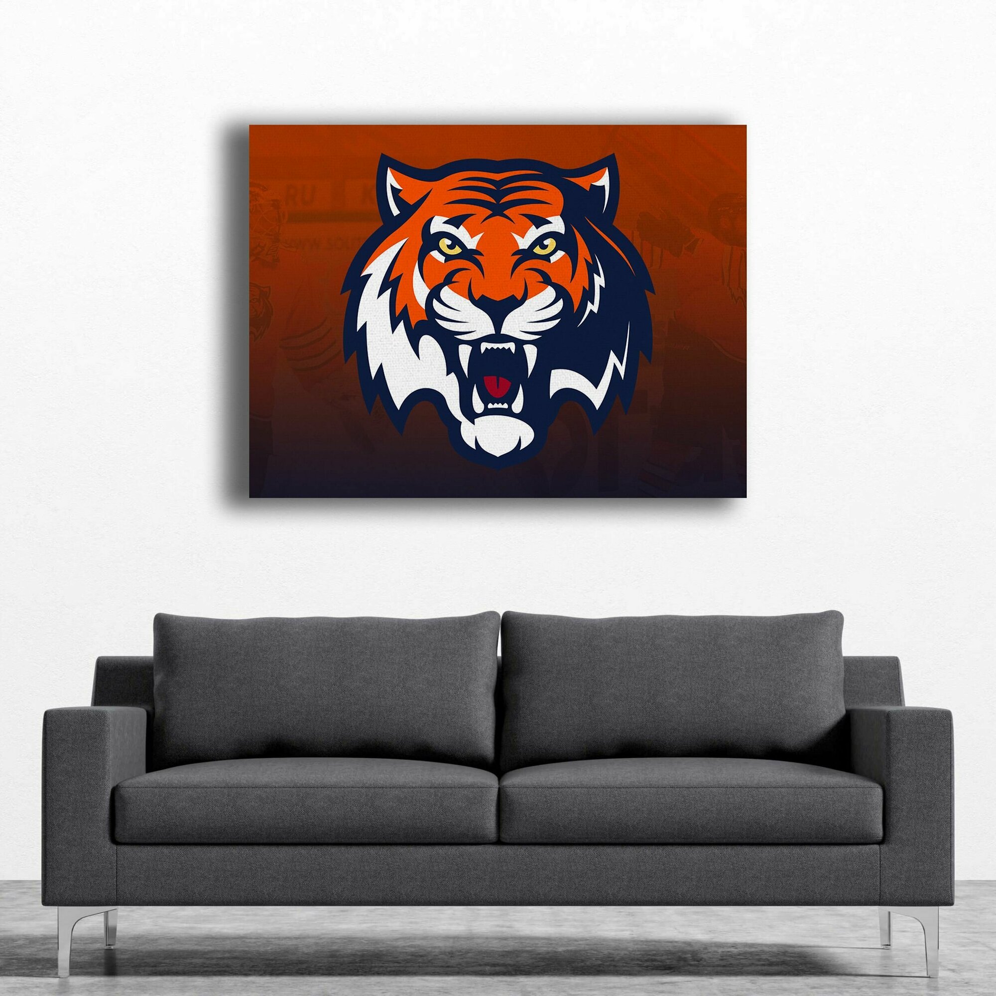 Интерьерная картина на холсте / Хоккей / Амур 50*70