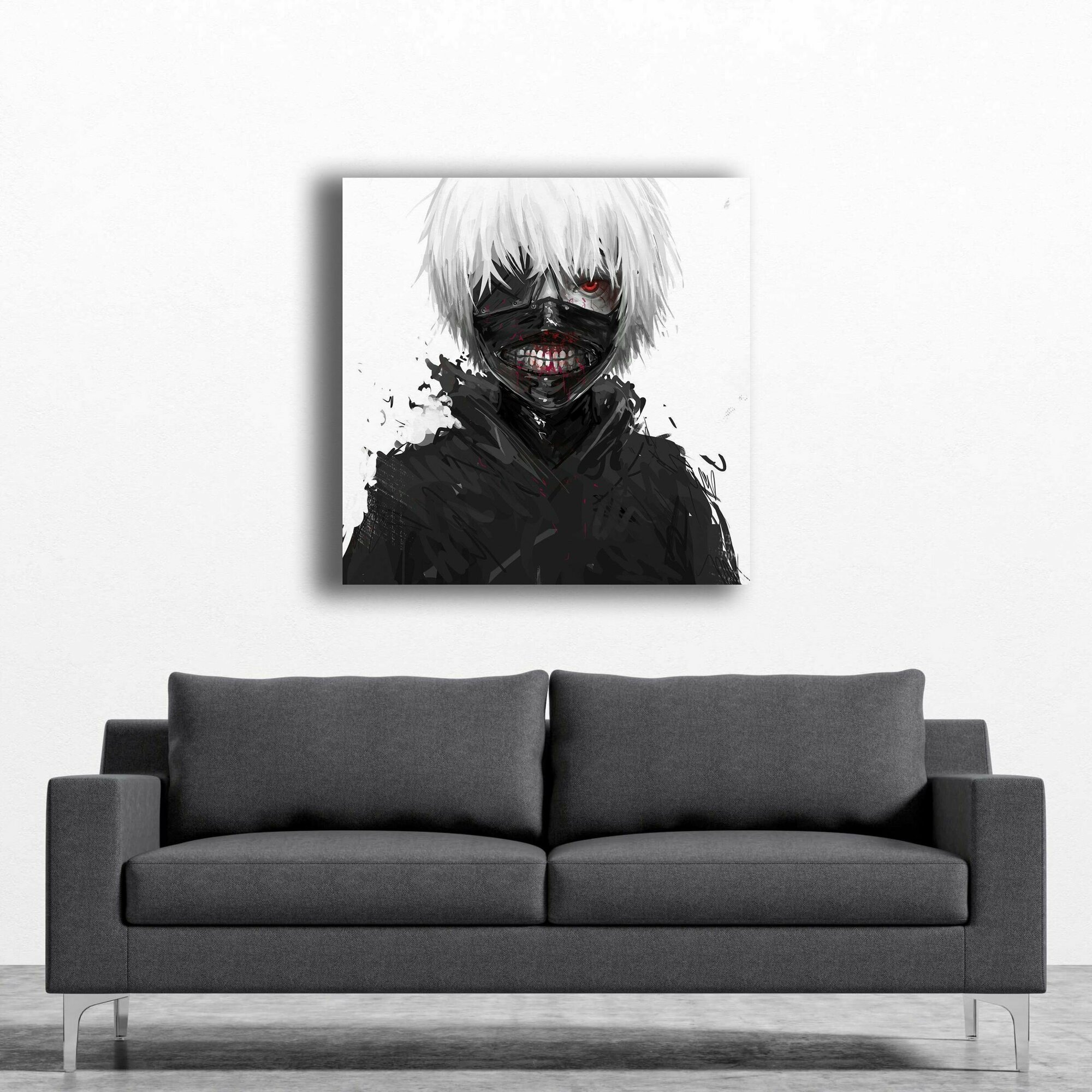 Интерьерная картина на холсте / dead inside / zxc 70*70