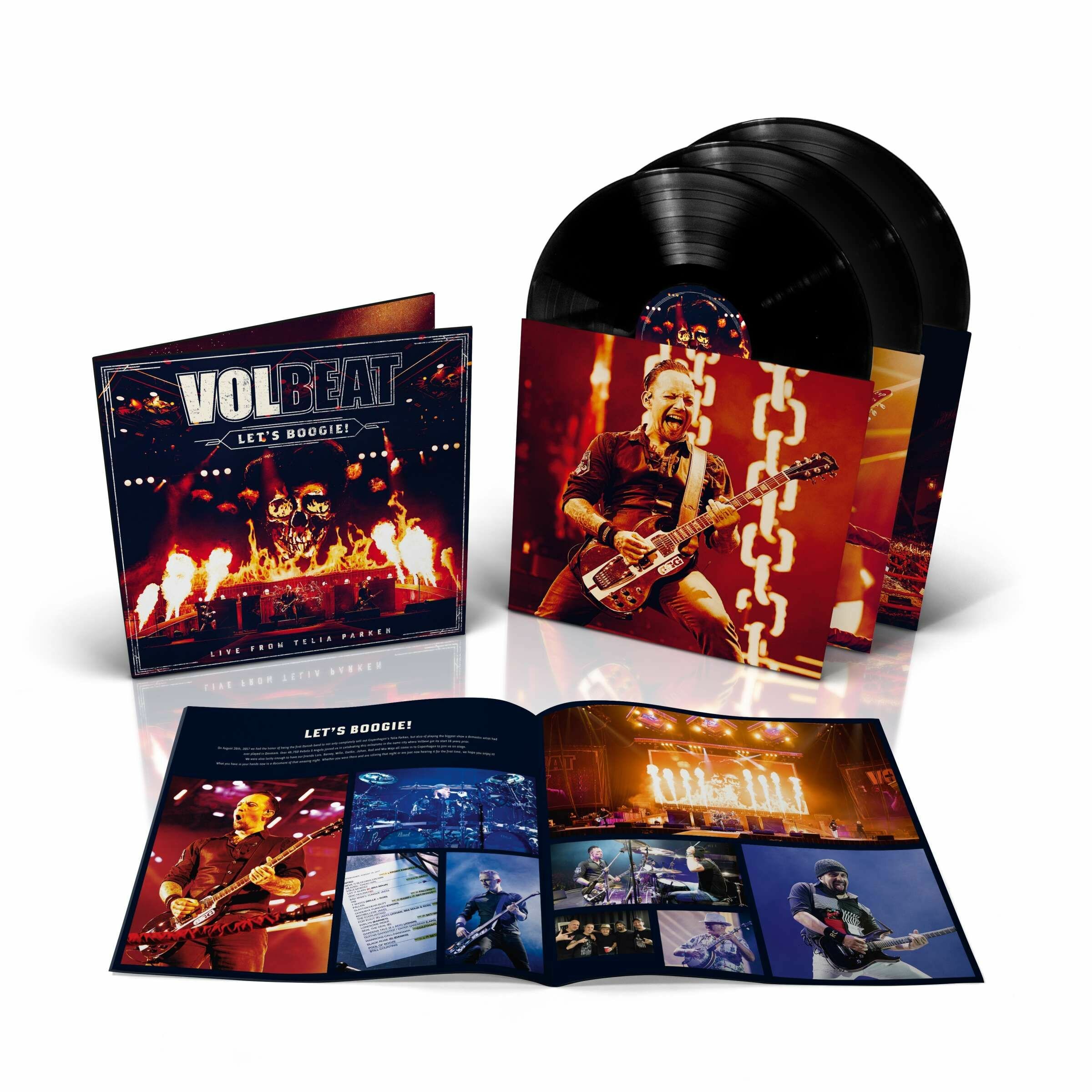 Виниловая пластинка Volbeat - Let's Boogie! Live From Telia Parken (180g) (Limited Edition) (3 LP)