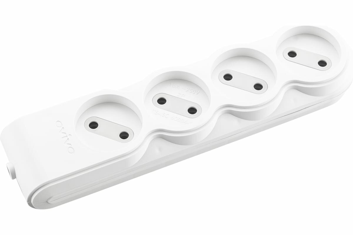 OVIVO Колодка 4 гн, 700-000000-104