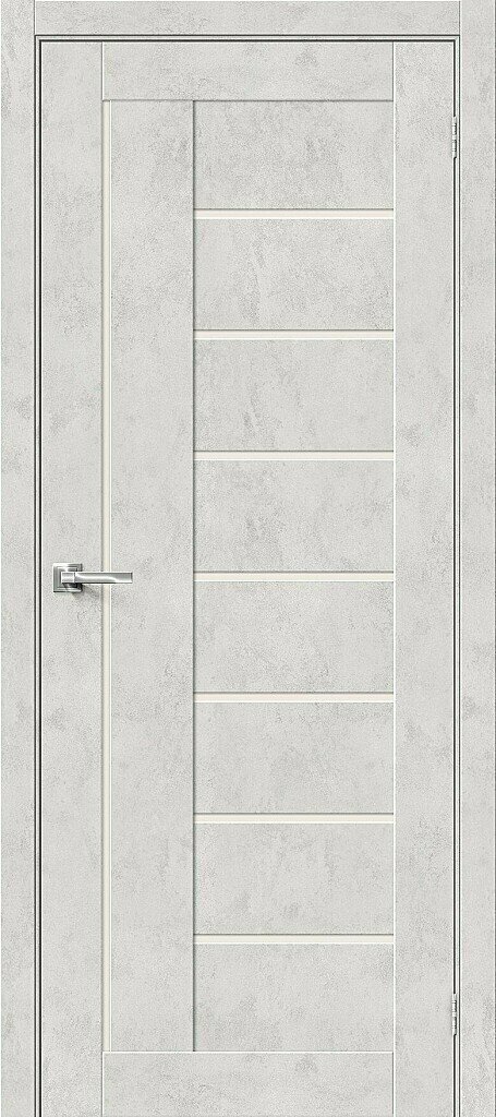 Дверь Браво-29 / Цвет Look Art / Стекло Magic Fog / Двери Браво