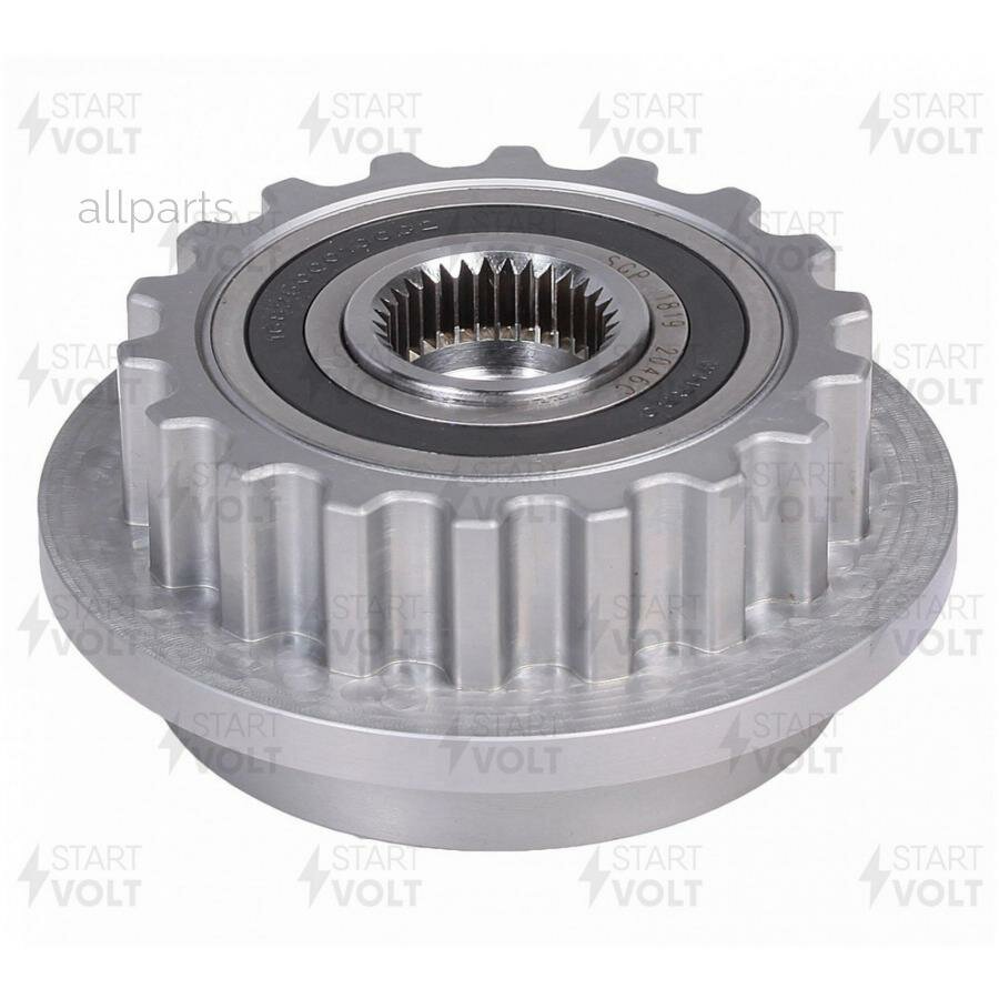 STARTVOLT SGP-1819 Шкив с обгонной муфтой генер. для а/м VAG Touareg (03-)/Transporter T5 (03-) 2.5TDi (тип Bosch) (SGP