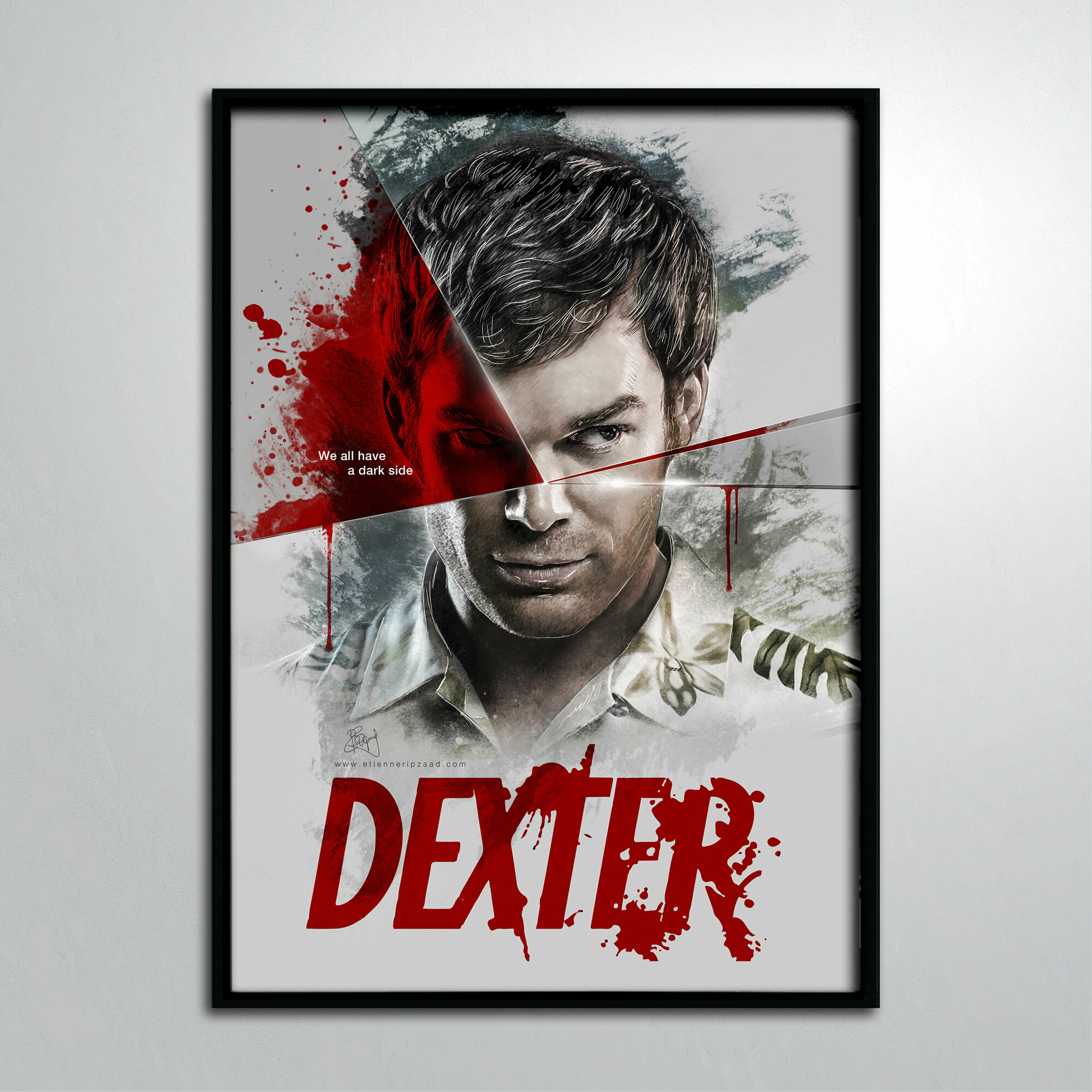 Постер в раме/Декстер Стеккло Арт Dexter
