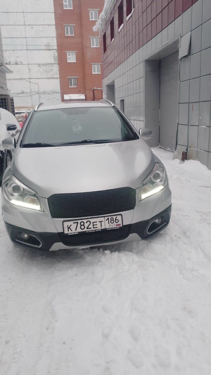 Утеплитель радиатора и бампера для Suzuki SX4 2013- 2016 II S-cross