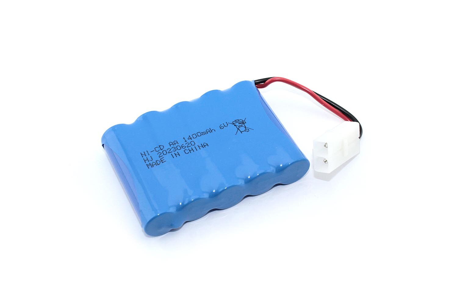 Аккумулятор Ni-Cd 6V 1400 mAh AA Flatpck разъем KET-2P
