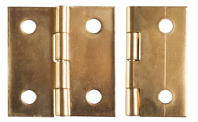 Петля для шкатулок 24*24 мм золотого цвета (100 штук в комплекте)