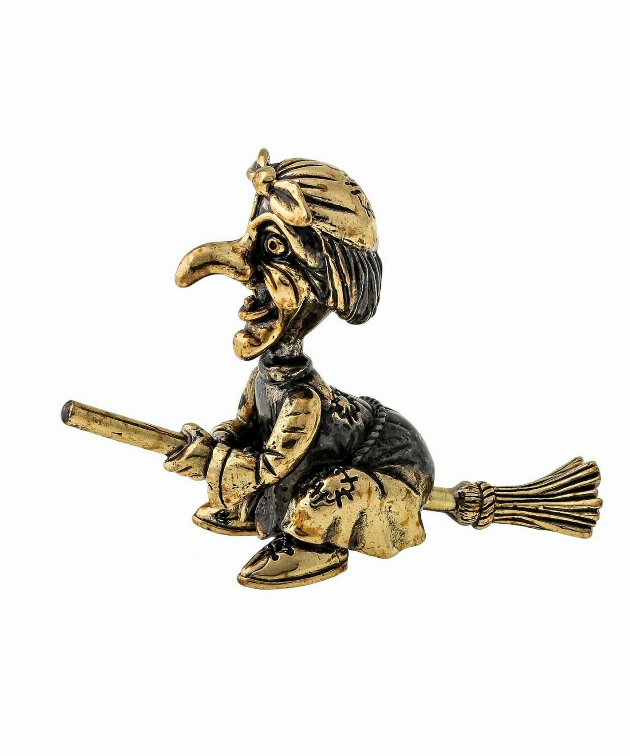 Статуэтка Баба Яга на метле 1593.1