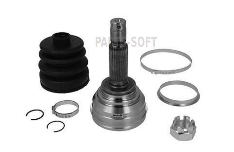 Шрус MITSUBISHI COLT 78-05/92, GALANT 1.6 06/84-12/87, HYUNDAI: LANTRA 1.5ie ркпп 10/90-11/95, без ABS ( 302073 ) Metelli арт.