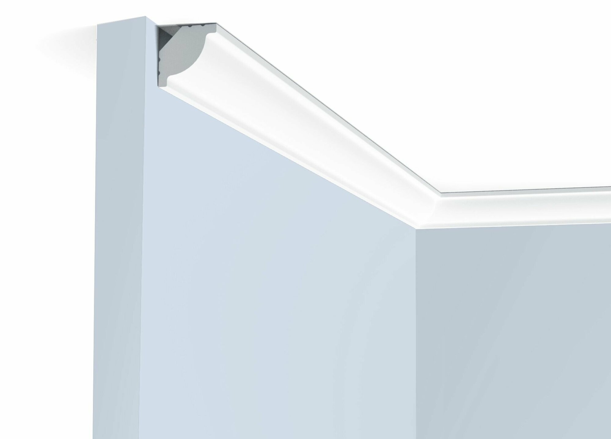 Карниз ударопрочный HiWood CI20V2 (20*20*2000 мм)