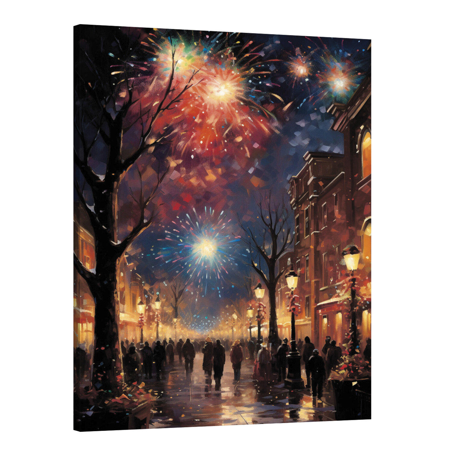 Интерьерная картина 50х70 "Праздничные мечты"